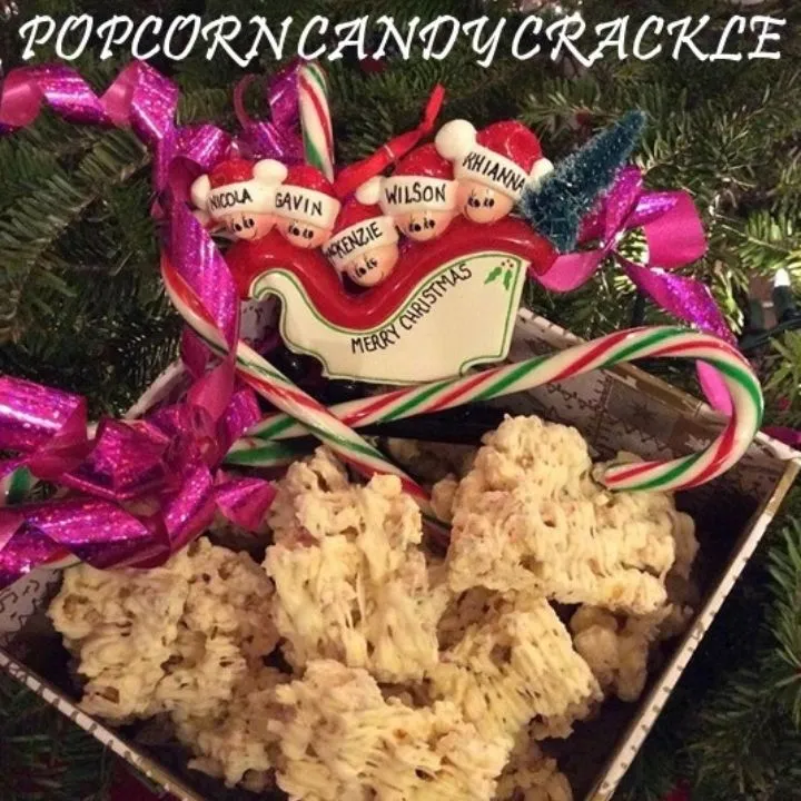 Popcorn Candy Crackle... with 3 ingredients!