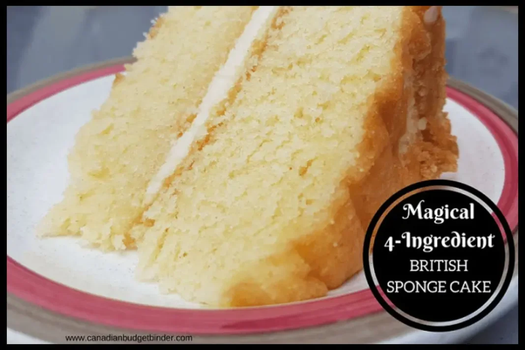 Magical British Victoria Sponge Cake